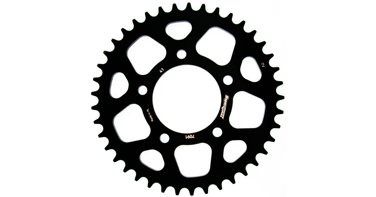 Supersprox Alumiini takaratas RAL-7091:40 Musta - 27-3-7091-40-0 ...