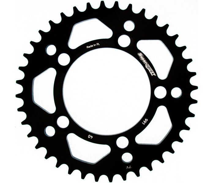 Supersprox Alumiini takaratas RAL-991:38 Musta » Storm Service