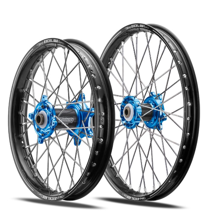 TALON Takapyörä 18x2 15 Pro Billet EXCEL A60 Blue Carbon TE/FE 14- Blue ...
